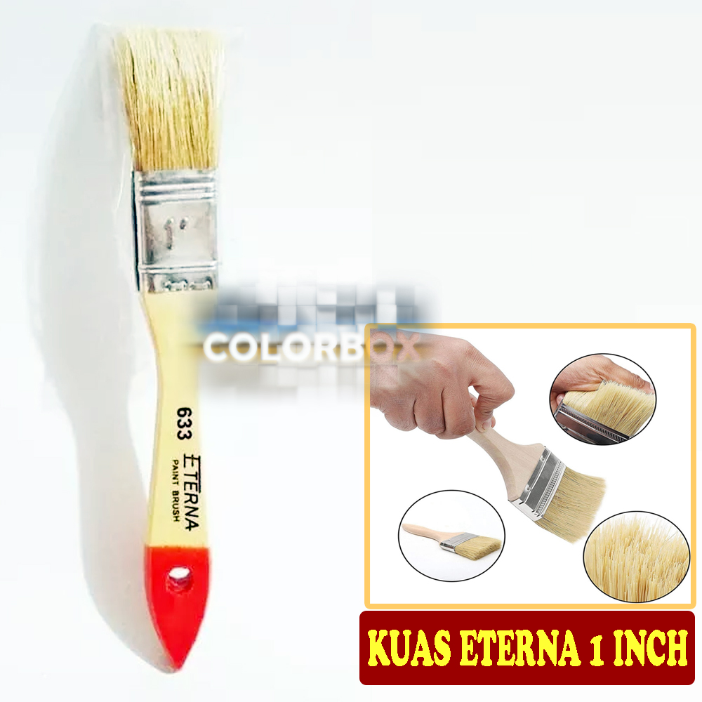 MR Eterna - Kuas Eterna 633 Tebal 1 inch / 2 inch / 3 inch Kuas Cat ...
