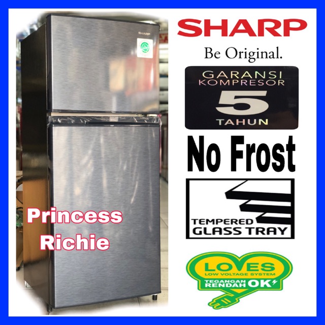 Kulkas Sharp 2 pintu SJ-195MD No Frost | Lazada Indonesia