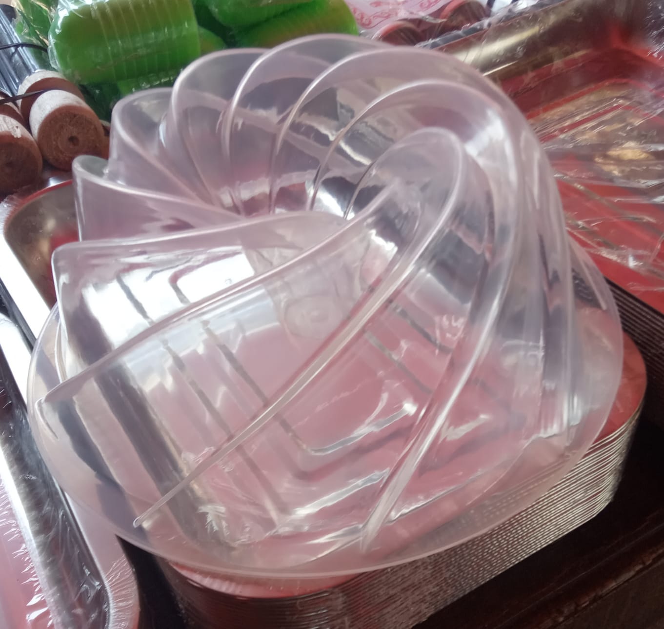 cetakan puding/ cetakan kue bolu motif ulir murah | Lazada Indonesia