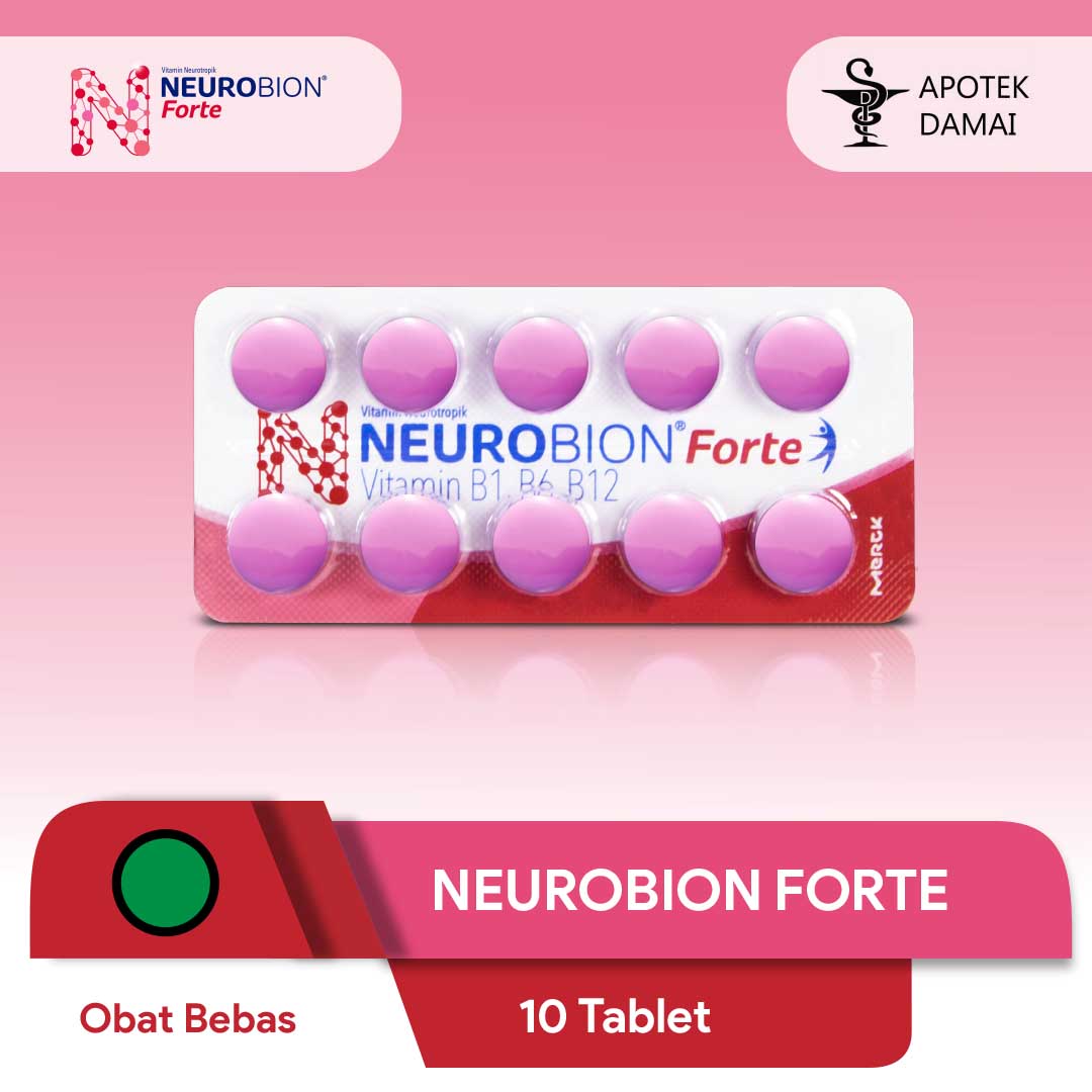 NEUROBION FORTE 5000 / VITAMIN NEUROTROPIK B1, B6, B12 Membantu ...