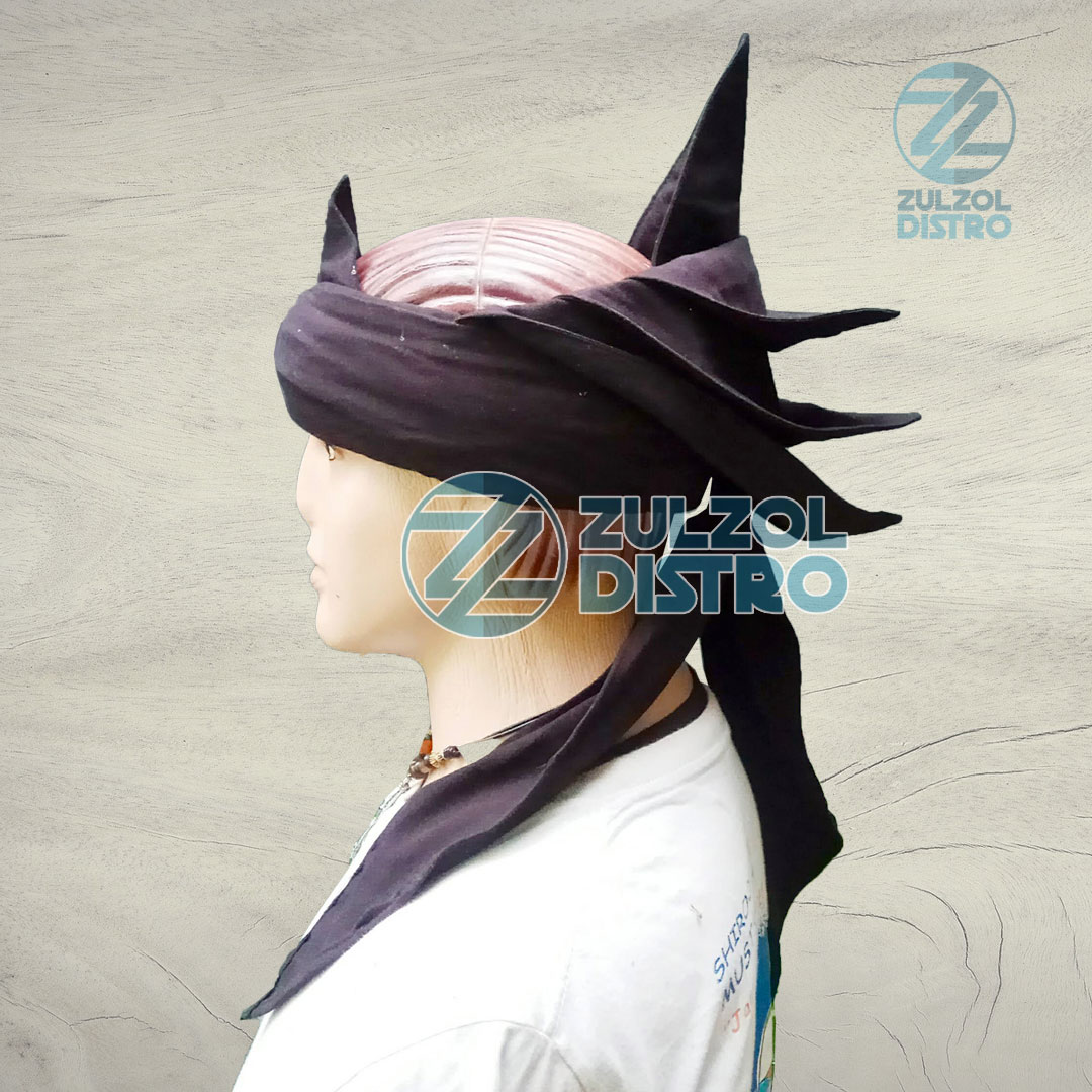 Iket Sunda Praktis Full Kain Lentur Model Merak Ngibing Muka Siap Pakai ...