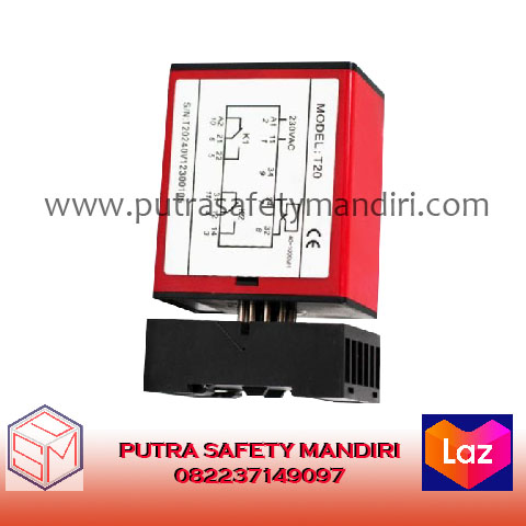 JUAL VEHICLE LOOP DETECTOR VLD 220V MERAH ALAT SENSOR UNTUK BARRIER ...
