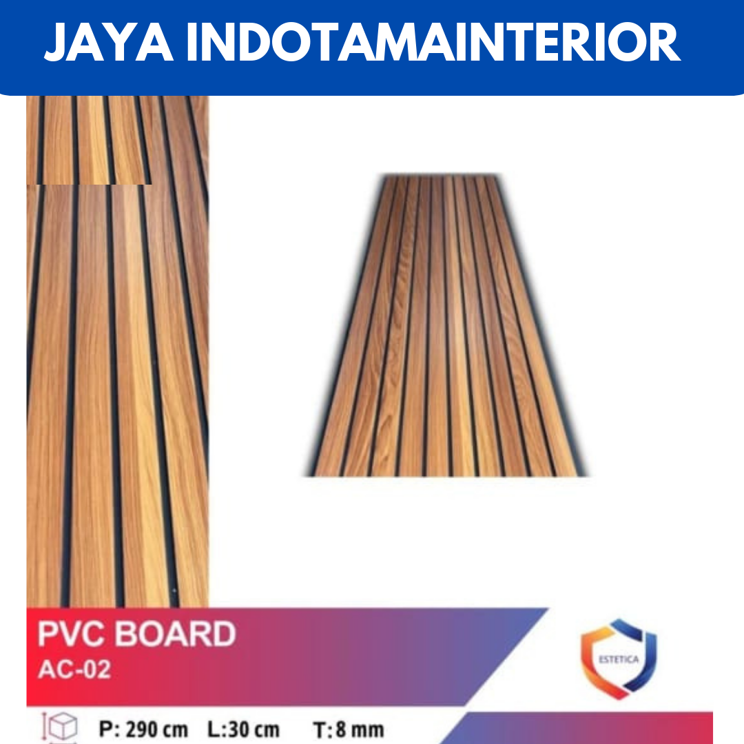 PVC Board Wall Panel Dinding PVC Motif Marmer Panjang 2,9 Meter - AC 02 ...