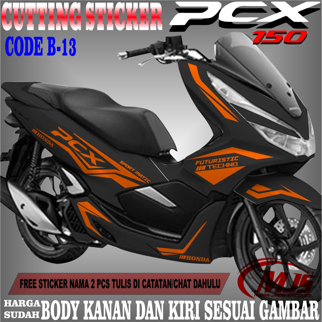 sticker motor honda pcx lama/pcx 150 | Lazada Indonesia