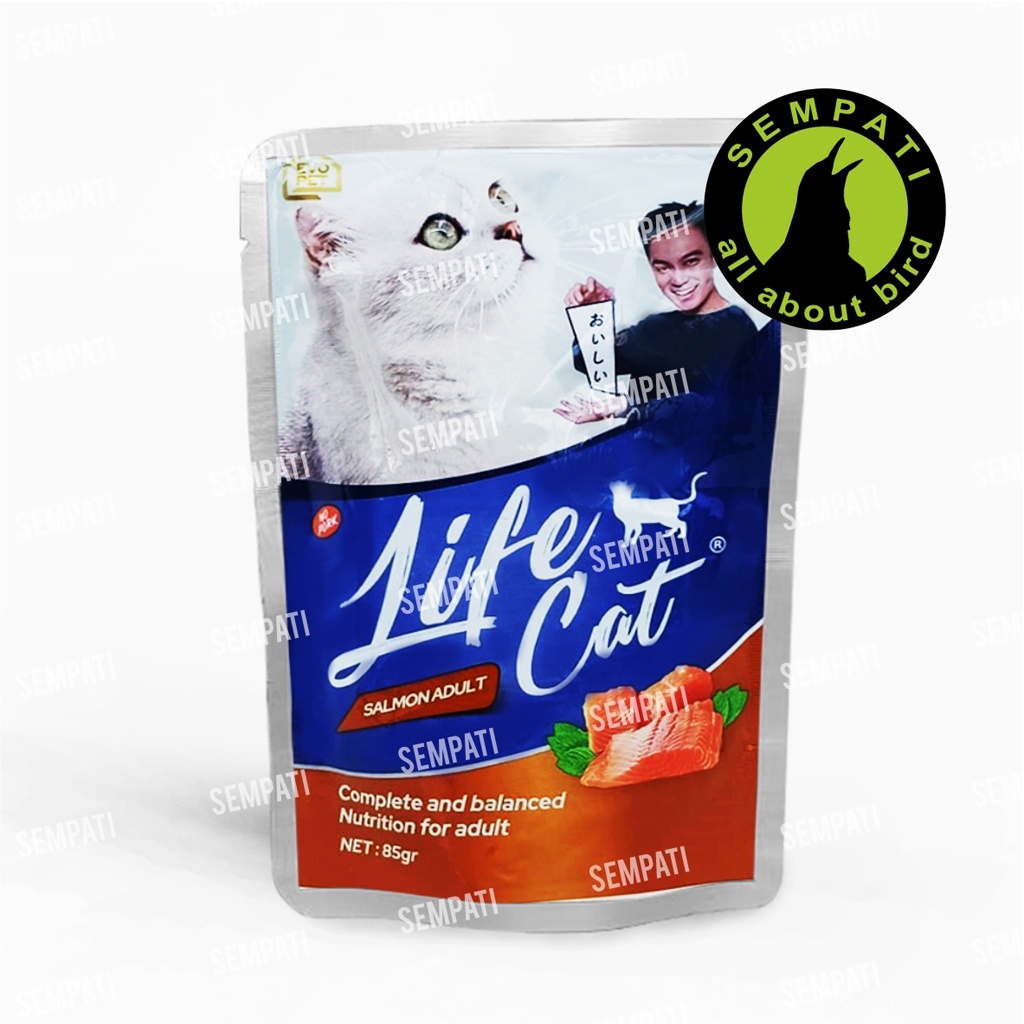 Life Cat Pouch Sachet 85 Gr Makanan Kucing Basah Cemilan Snack Anak ...