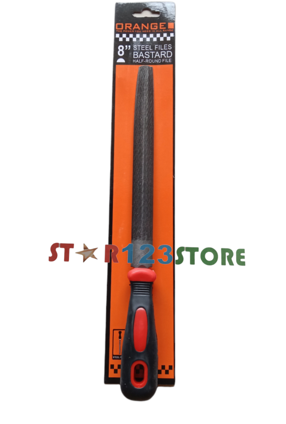 Orange Kikir Besi Setengah Bulat 8" Inch 200 mm Half Round | Lazada ...