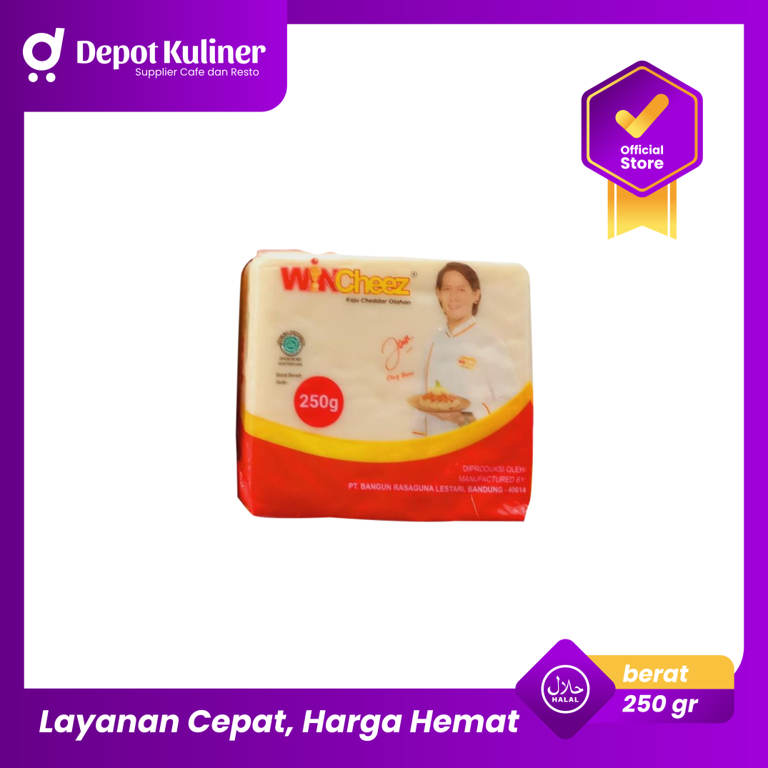 Keju Parut Win Cheese Cheddar 250 Gr | Lazada Indonesia
