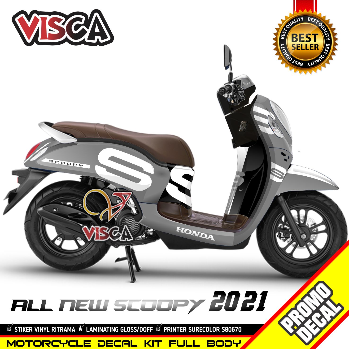 Decal Scoopy Full Body 2022 Stiker Scoopy Lagi Viral 2022 Decal Scoopy ...