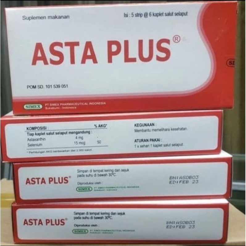 Asta Plus isi 30 per box | Lazada Indonesia