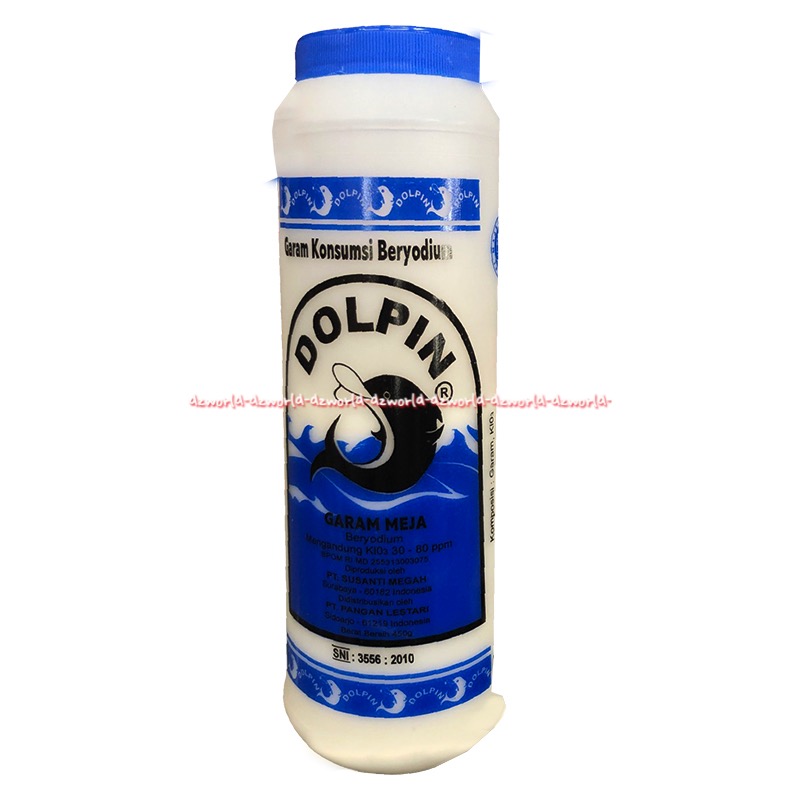 Dolphin Garam Meja 450ml Bottle Salt Dolpin Garam Dapur Yodium Kemasan ...