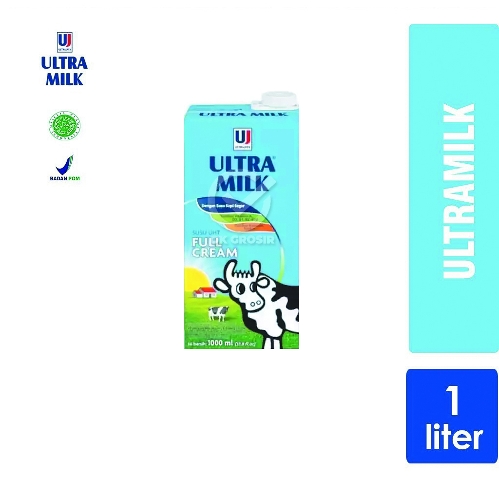 Ultramilk UHT Full Cream Susu [1 Liter] | Lazada Indonesia