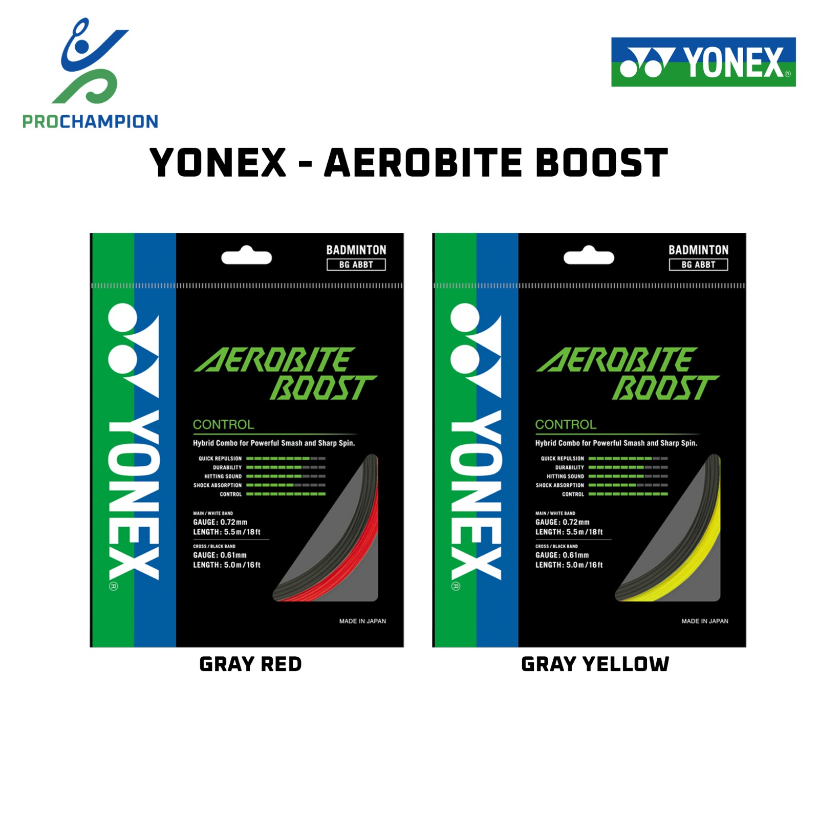 YONEX BG Aerobite Boost SP Senar Badminton Original | Lazada Indonesia