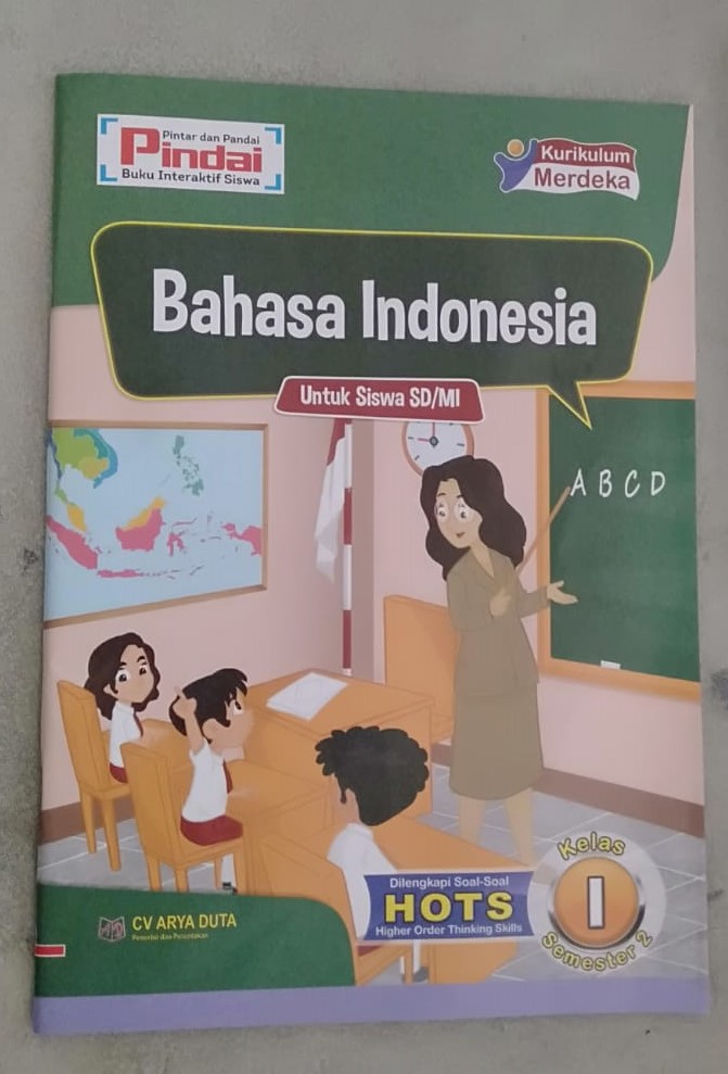 Buku LKS Pindai (Kurikulum Merdeka) CV.ARYA DUTA Hots| Bahasa Indonesia untuk Kelas 1 SD/MI ...