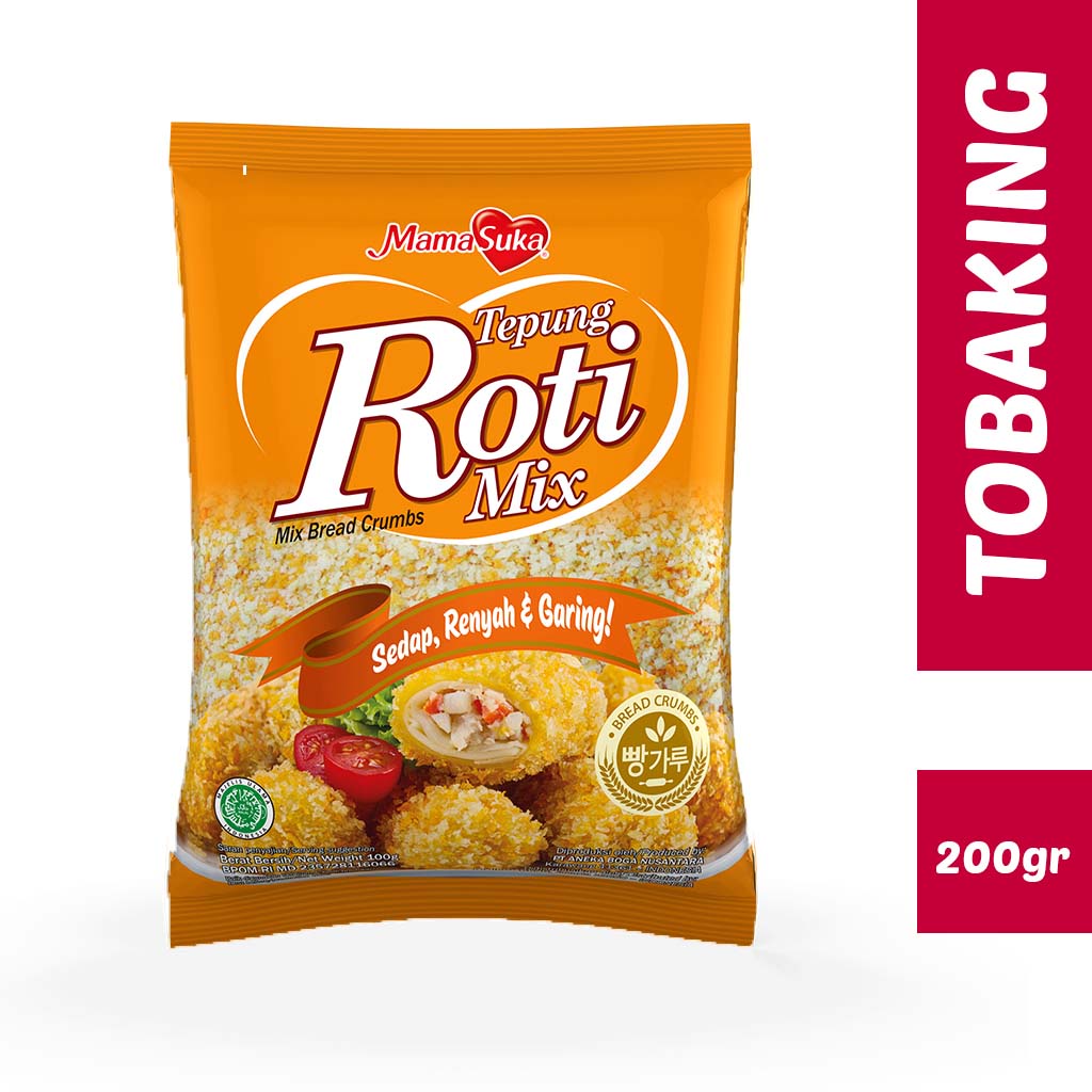 Mamasuka Tepung Roti Mix 200gr Mix Bread Crumbs | Lazada Indonesia