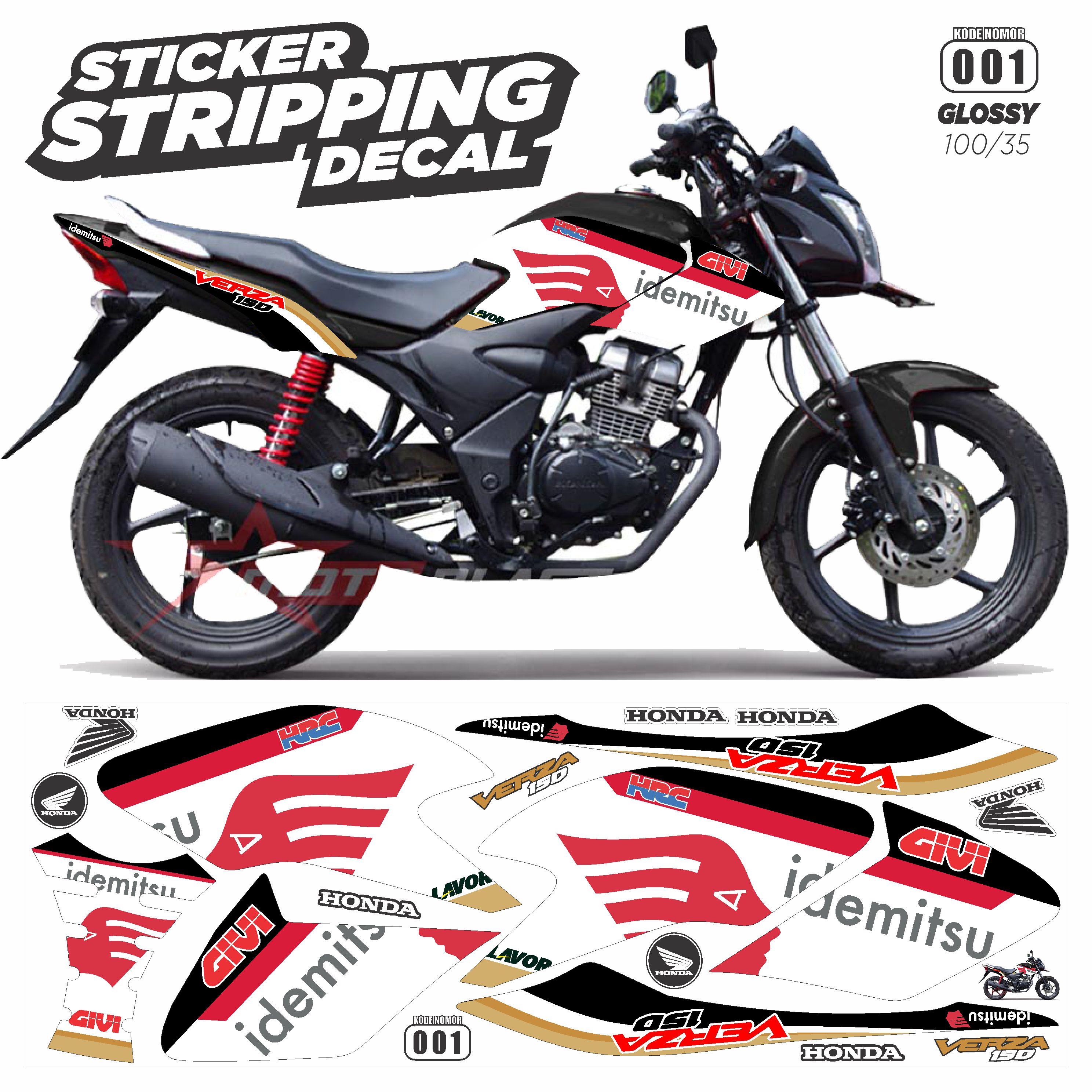 [COD] striping variasi honda cb150 verza lama/sticker decal motor honda ...