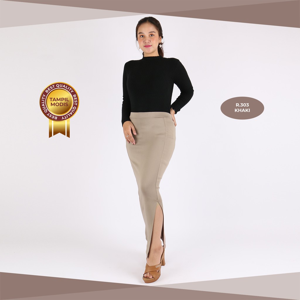 SAYA - Rok Span / Rok Span Panjang / Rok Span scuba / Rok Scuba Panjang ...