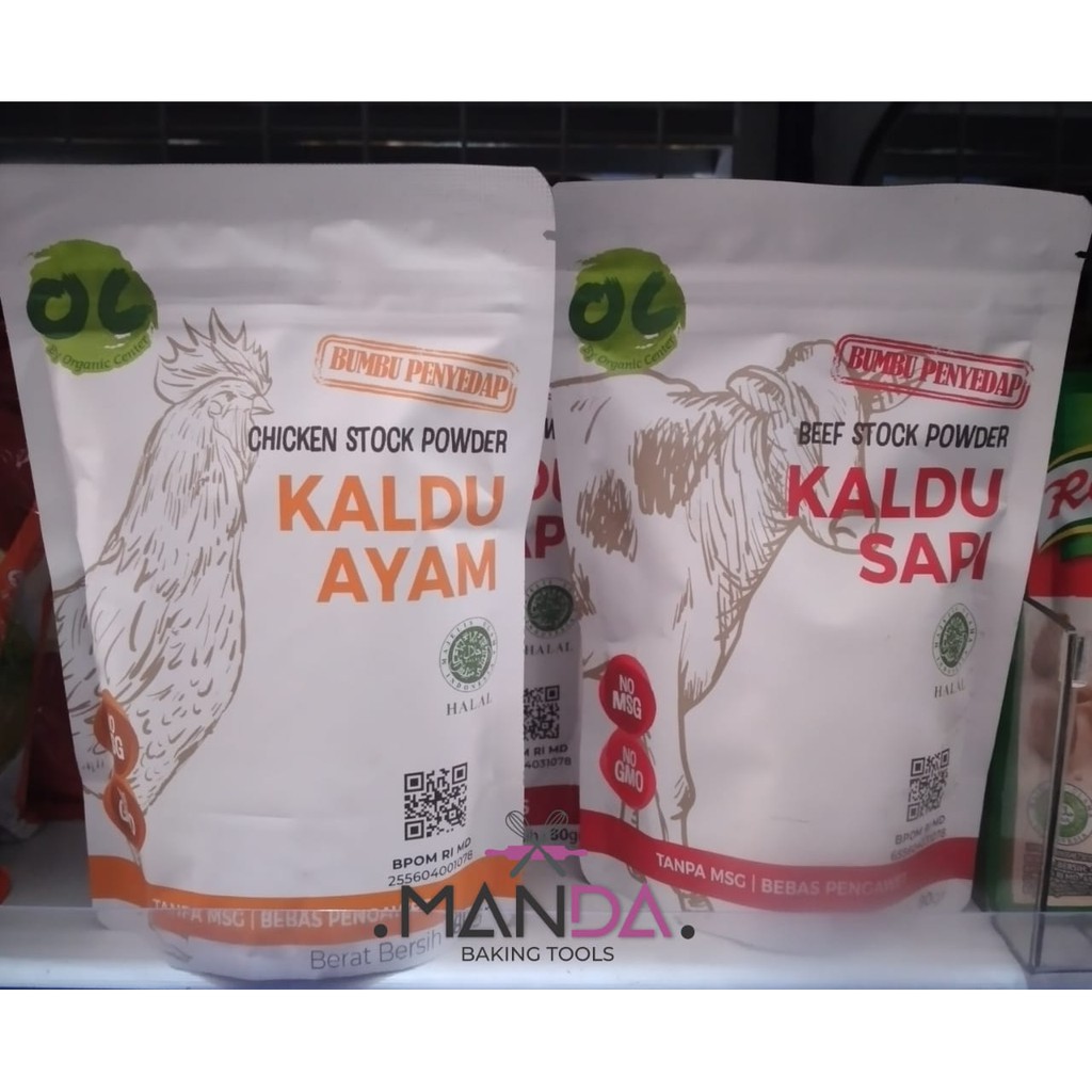 OC kaldu jamur kaldu sapi tanpa MSG / Tanpa Pewarna Sintesis 80 gr ...