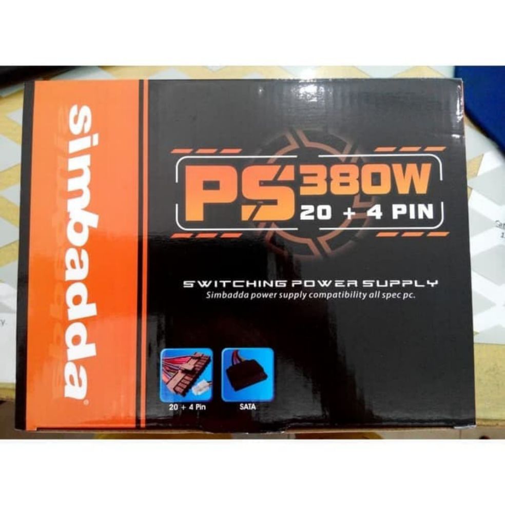 POWER SUPPLY SIMBADDA 380W BOX | Lazada Indonesia