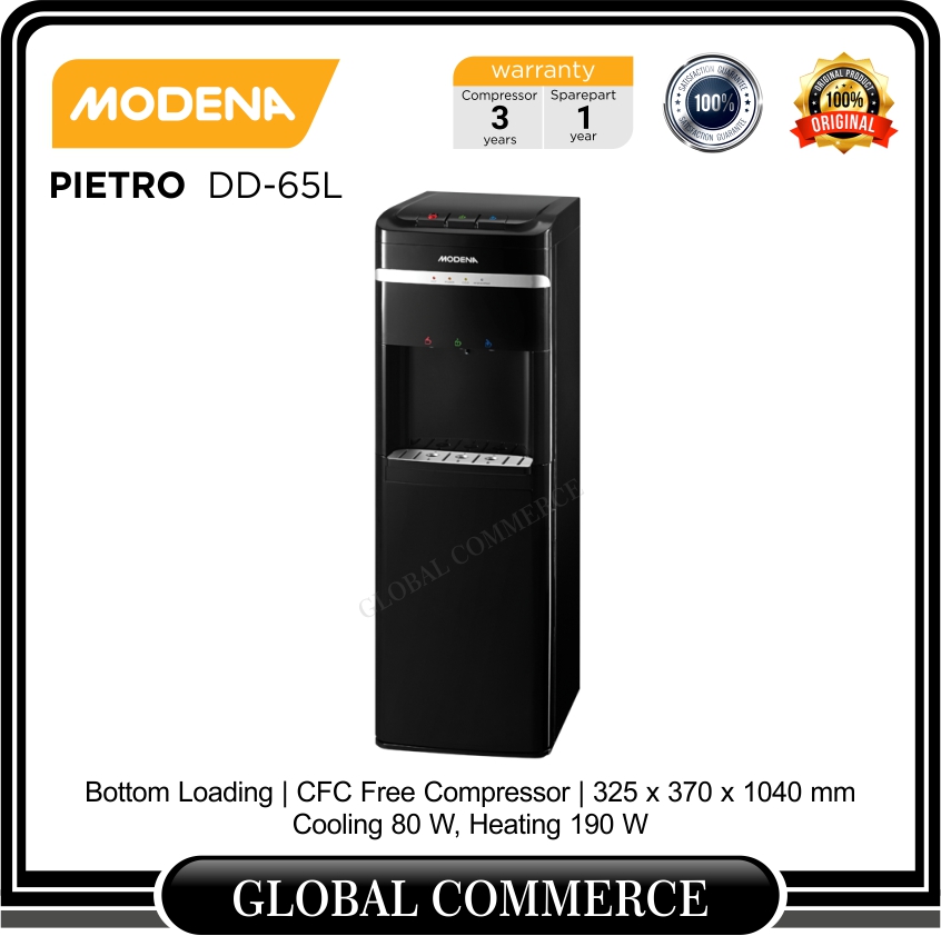 Modena Dispenser Air Galon Bawah PIETRO DD65L Bottom Load DD-65L ...