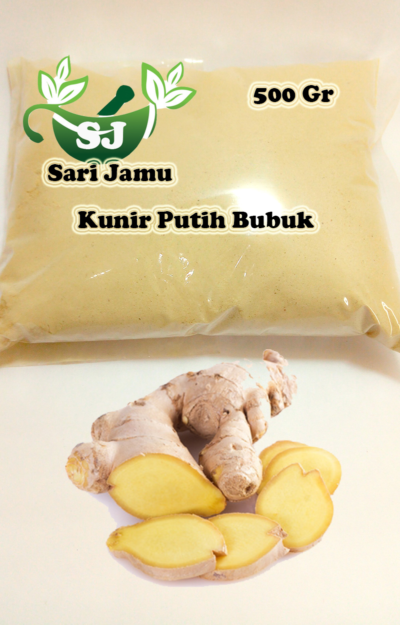 Jamu Herbal Tradisional Kunyit Putih Bubuk 500 Gr untuk kanker | Lazada ...