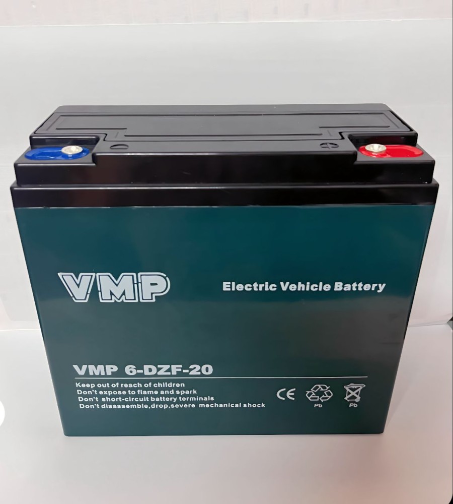 BATTERY KERING E-BIKE or Aki KERING VMP 12v 20ah 6DZF20 MOTOR Listrik Deep Cycle ORIGINAL ...