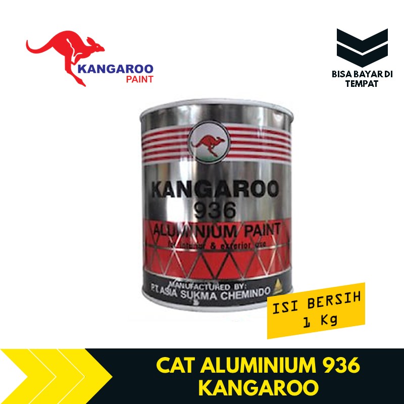 Cat Besi Anti Karat Tahan Panas Warna Silver Aluminium Ukuran 1Kg ...
