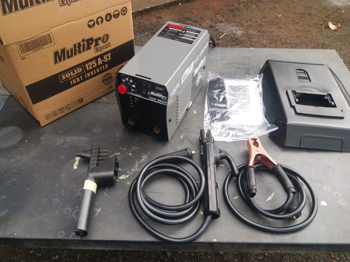 Mesin Las Listrik Inverter Multipro Solid 125 AST IGBT TRAFO LAS MURAH | Lazada Indonesia
