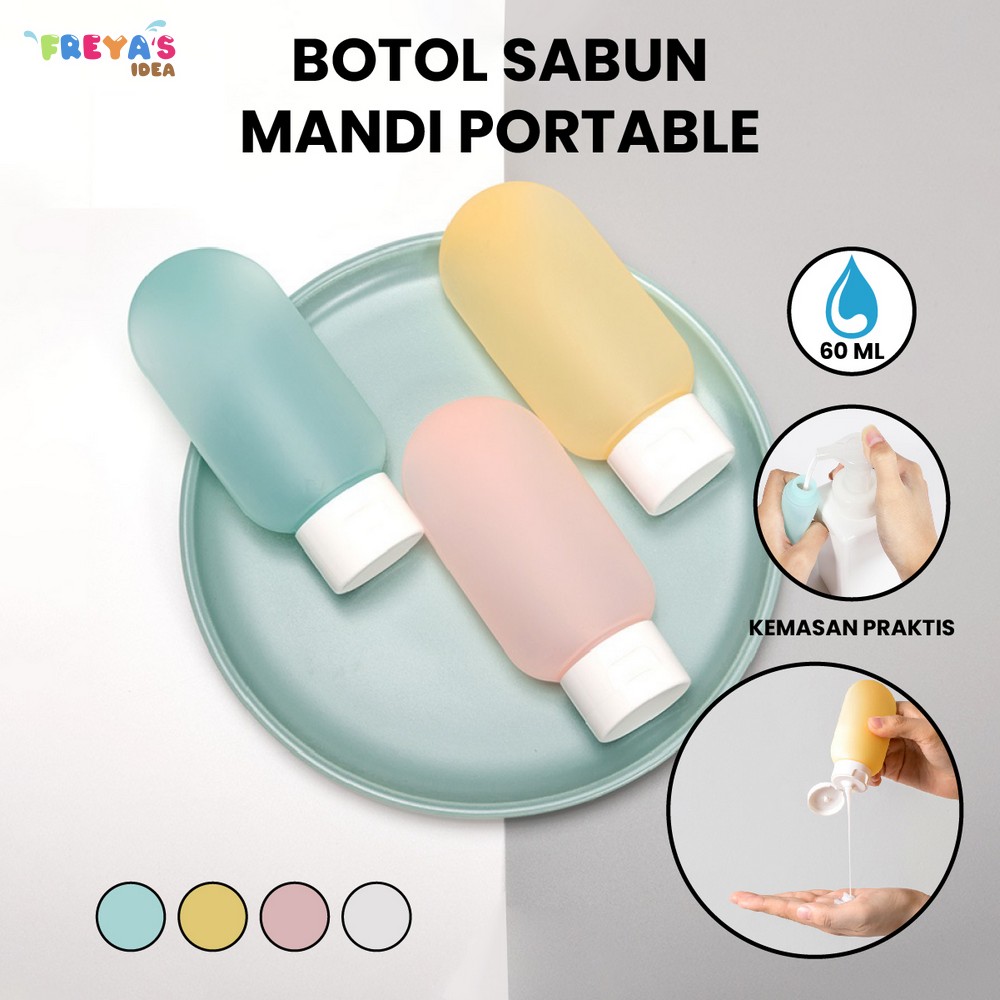 FR-C852 Botol Travel Portable Tempat Sabun Cair Botol Sabun Lotion ...