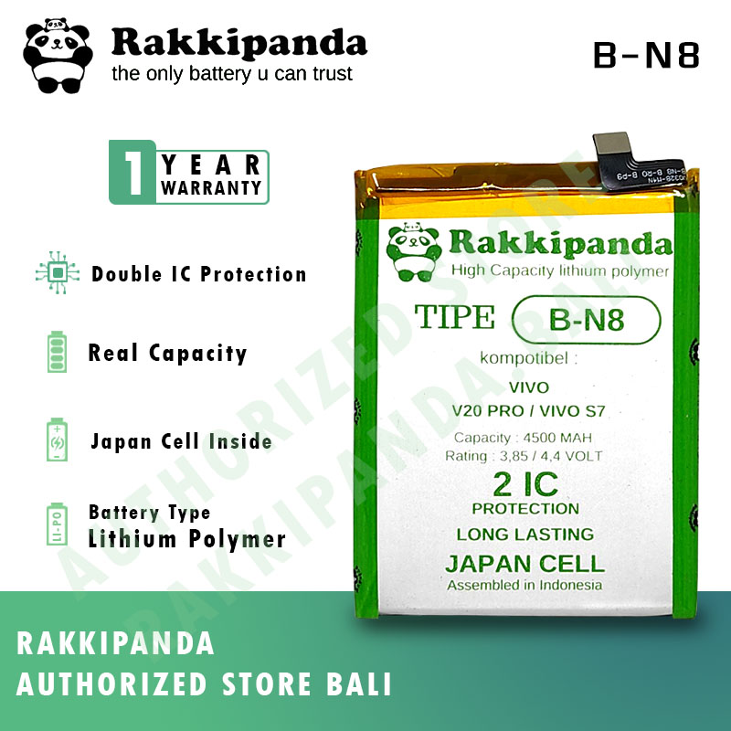 RakkiPanda - B-N8 Vivo V20 / V20 Pro / S7 Batre Batrai Baterai | Lazada ...