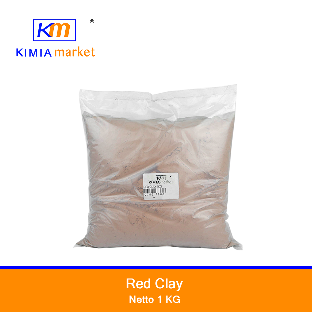 Red Clay / Montmorillite Clay 1kg | Lazada Indonesia