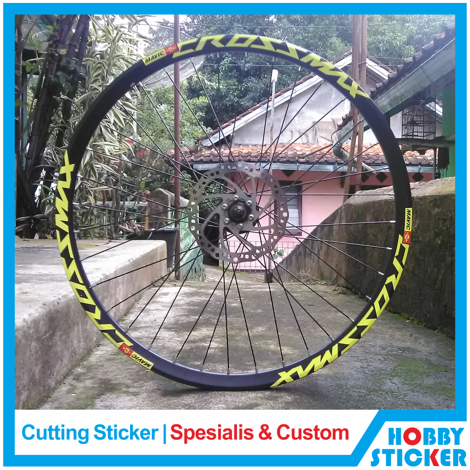 Stiker Rim Crossmax Sticker Rims 26 27.5 29 700c Decal Custom | Lazada ...