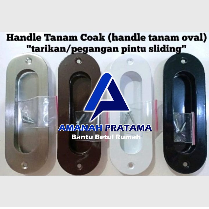 Handle Tanam Handle Coak Pintu Sliding Pintu Geser - Oval | Lazada ...