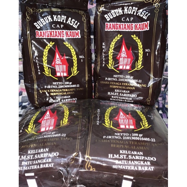 KOPI CAP RANGKIANG KAUM / KOPI ASLI MINANG KOPI ORIGINAL | Lazada Indonesia