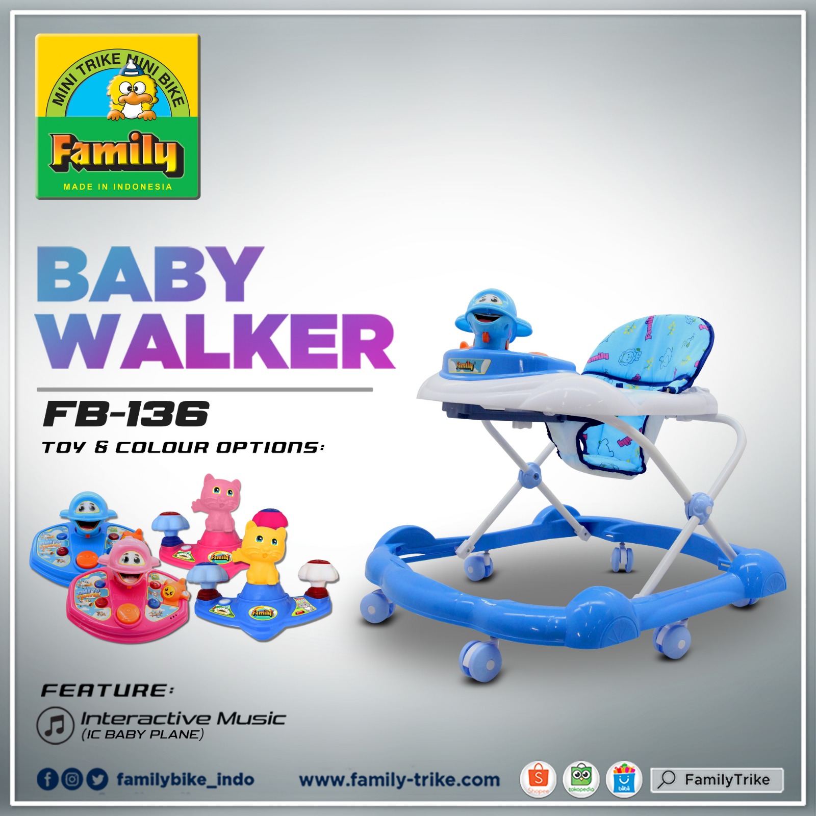 Baby walker family store