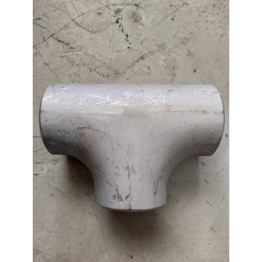 Tee Las ss 304 1/2" inch sch 10 weld stainless steel ss304 sch10 ...