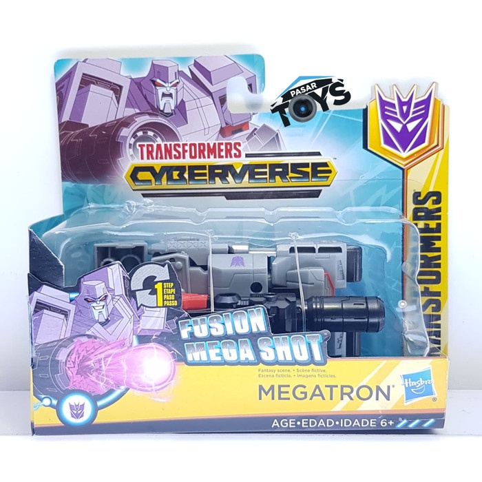 Megatron Fusion Mega Shot Transformers Cyberverse 1 Step Changer ...