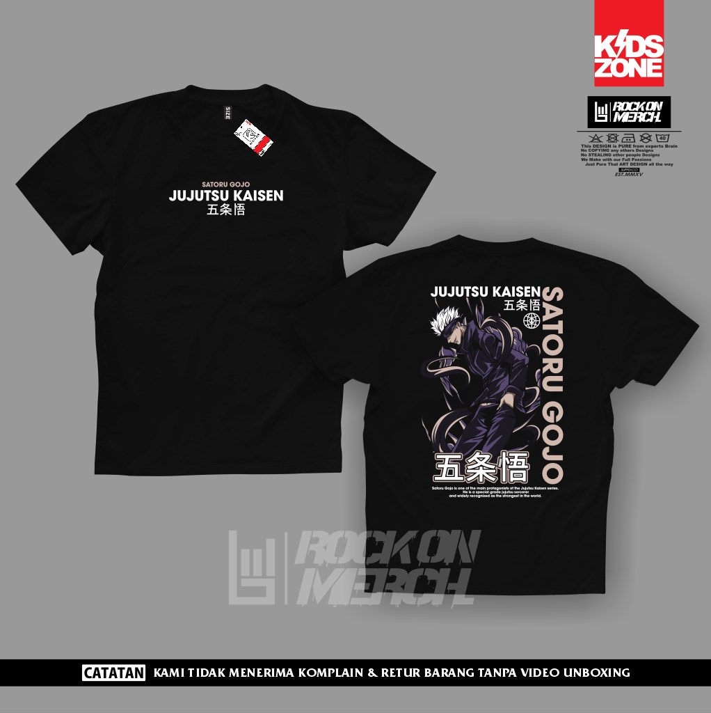 Kaos Anak Baju Anime Anak Jujutsu Kaisen Gojo Satoru Gojo Ryomen Sukuna ... Kaos Anak Baju Anime Anak Jujutsu Kaisen Gojo Satoru Gojo Ryomen Sukuna ...