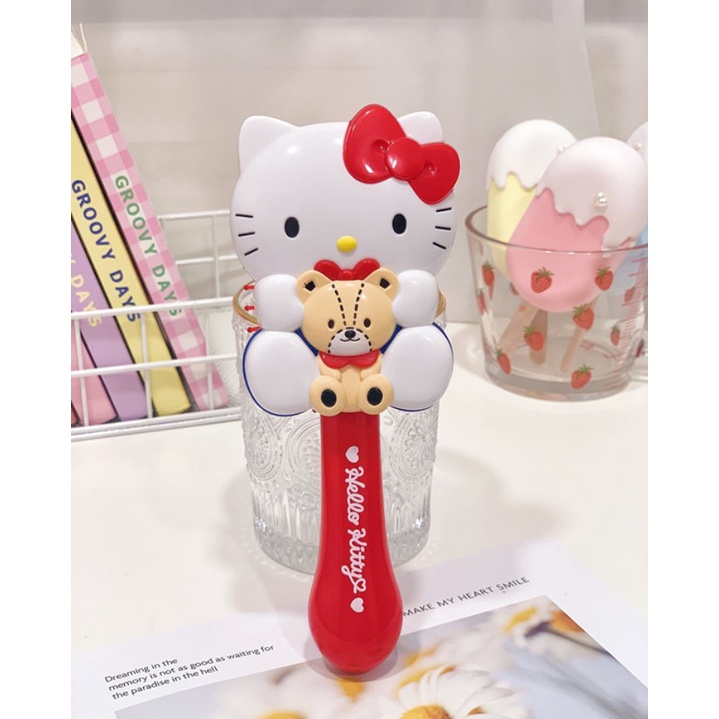 Sisir Motif Sanrio Kotak Mika Hello Kitty Melody Purin Cinnamaroll ...