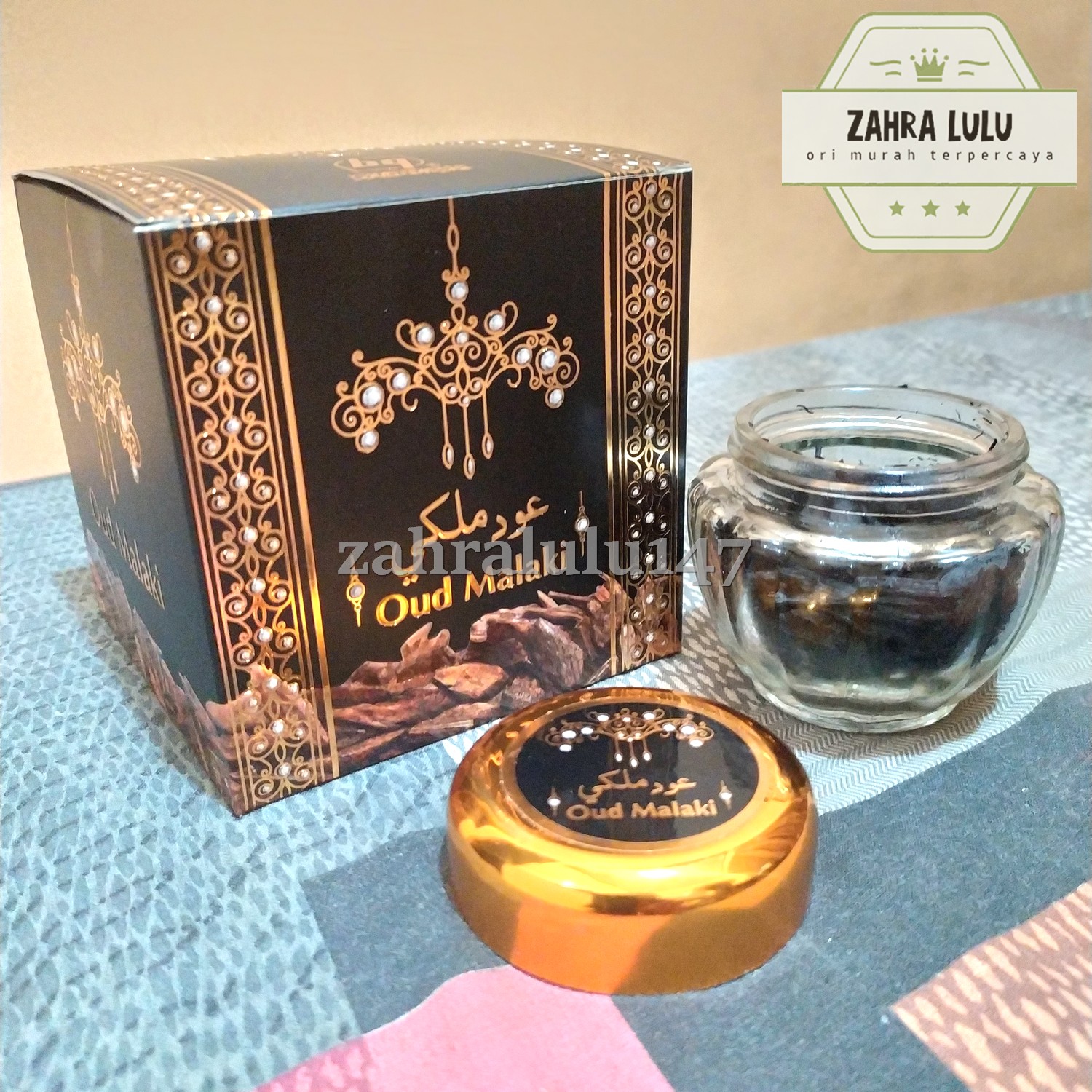 Bukhur Buhur OUD MALAKI By Bin Qadim - Bakhoor Dupa Arab Saudi Original ...