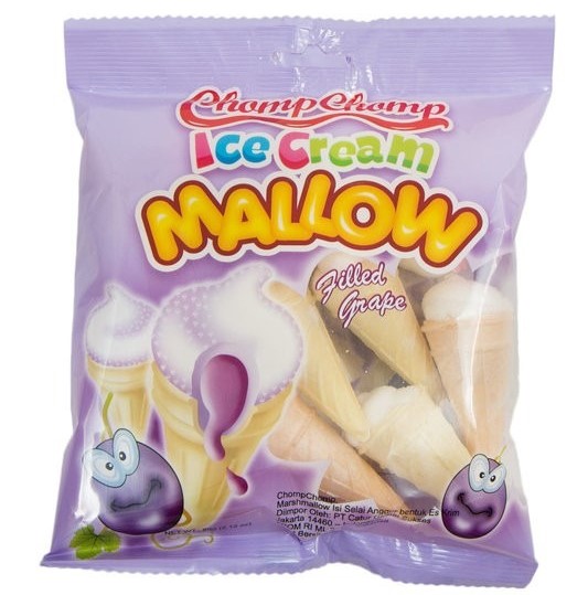 Chomp Chomp Ice Cream Mallow 60 gr / Marshmallows All Varian / PERMEN ...
