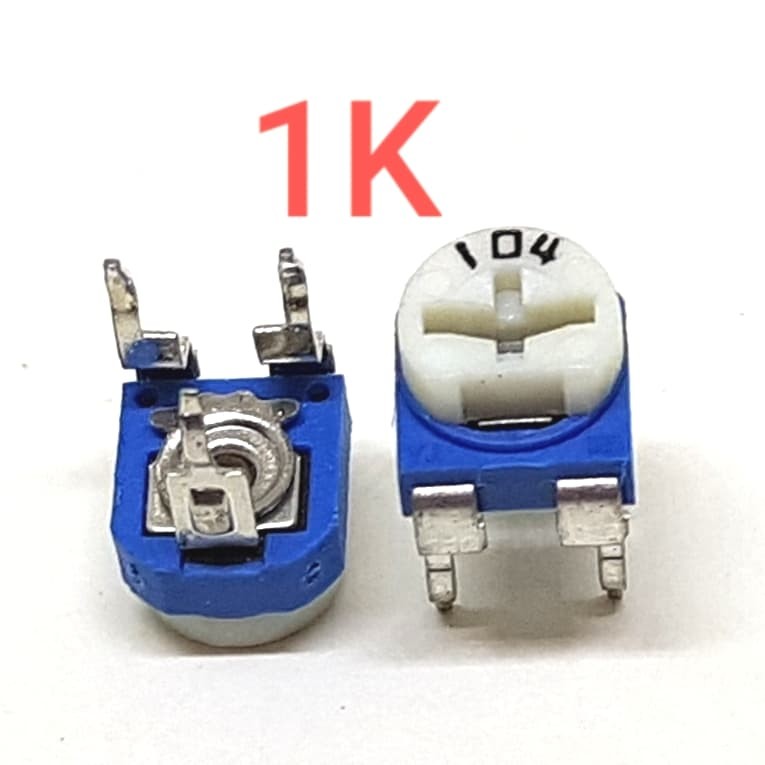 Resistor Trimpot 1k Kilo Ohm Trimmer Potensiometer 1000 Mono | Lazada ...