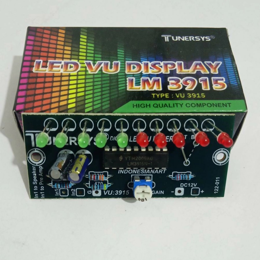 Kit LED VU Display IC LM3915 Produk Berkualitas | Lazada Indonesia