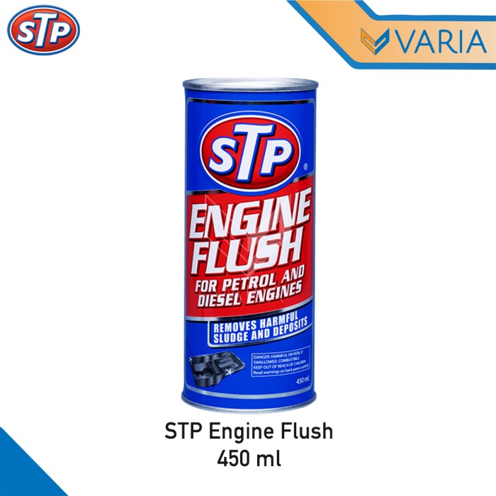 STP Engine Flush 450 ml Pembersih Oli For Petrol & Diesel Engines ...