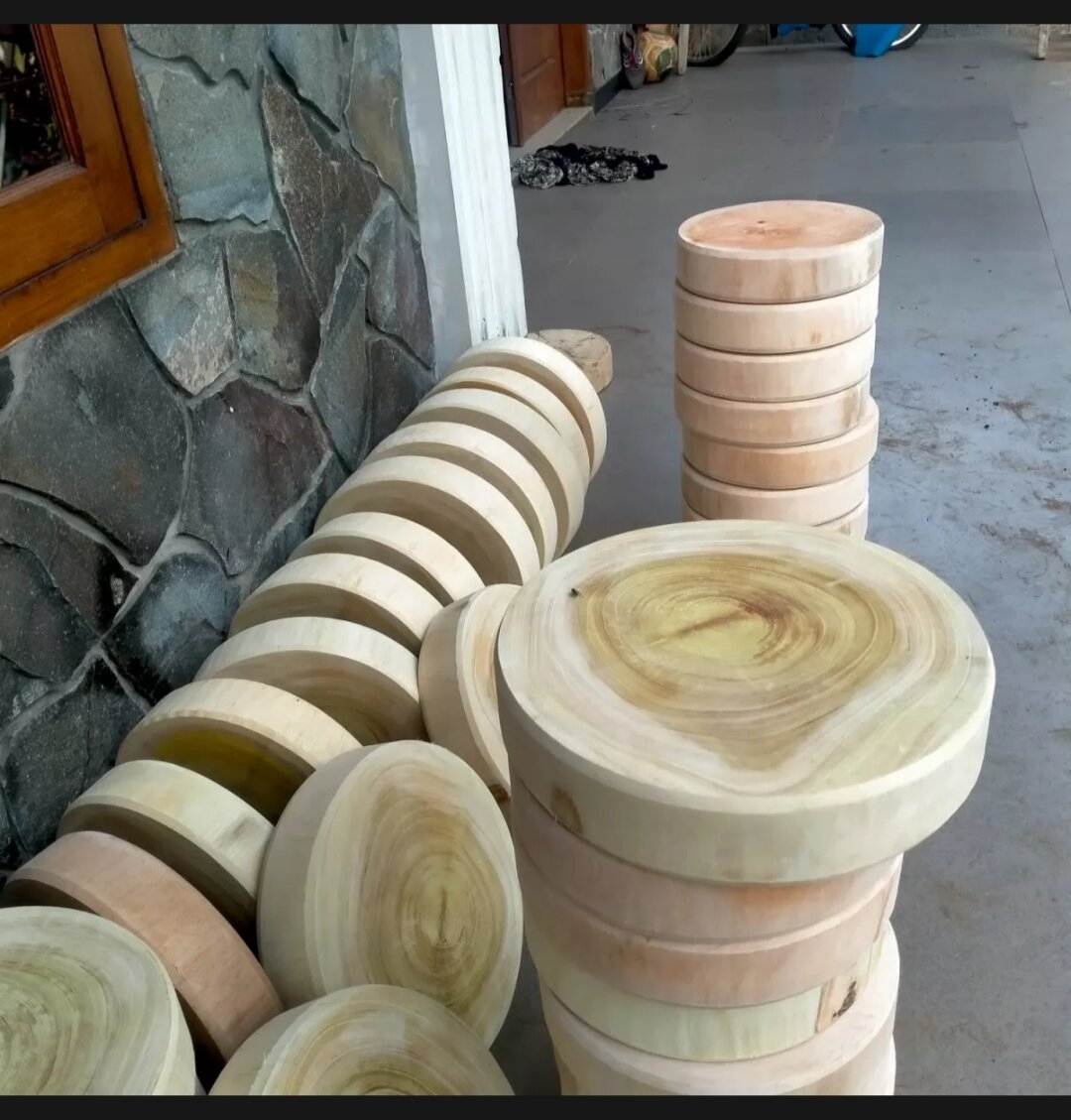 TALENAN KAYU DIAMETER 20CM-25-30CM-35CM-40CM-45CM-50 CM/TELANAN DAGING ...