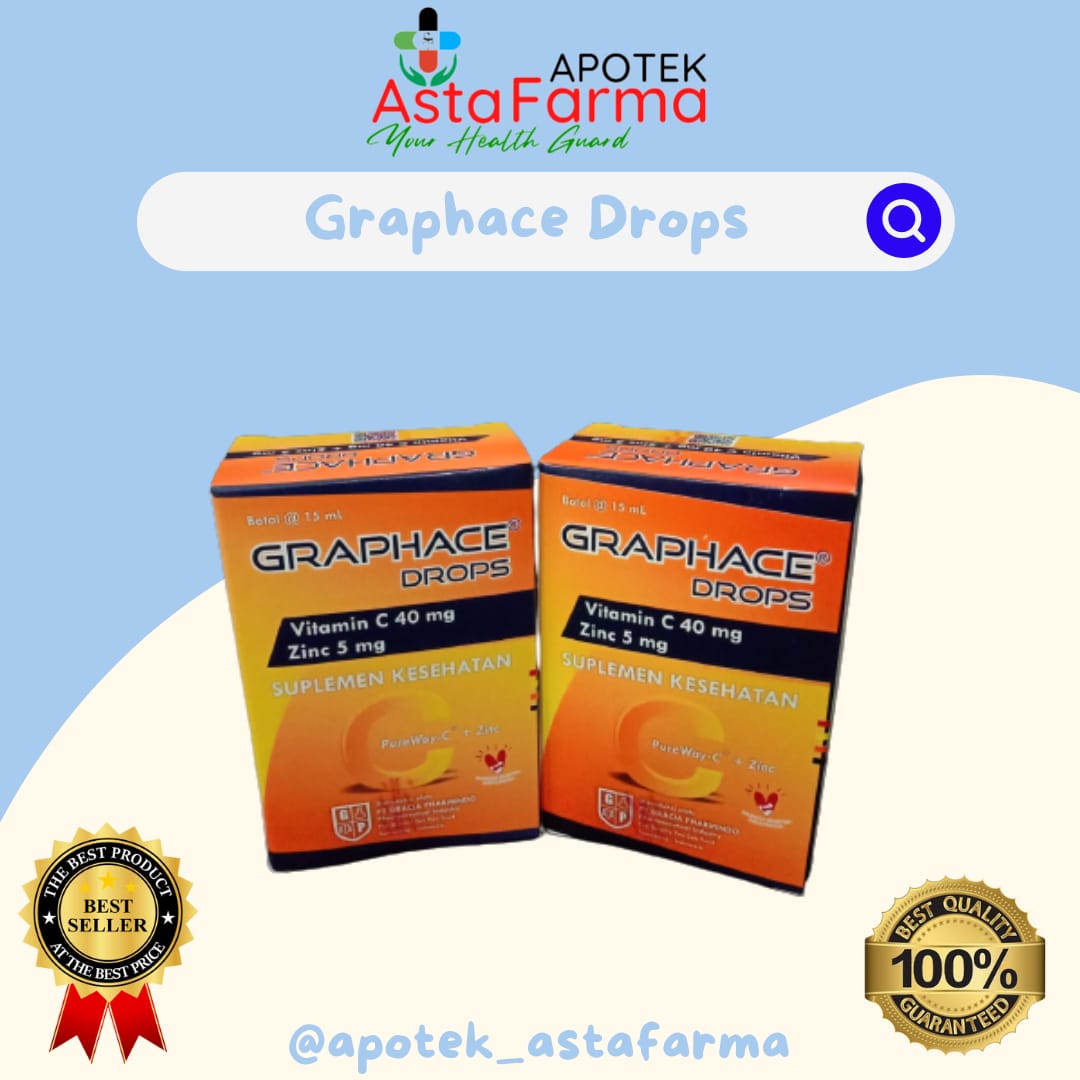 GRAPHACE DROP Vitamin C dan Zinc | Lazada Indonesia