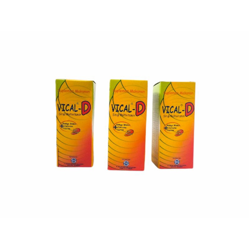 Vical D Multivitamin Syrup 60 Ml Solas | Lazada Indonesia