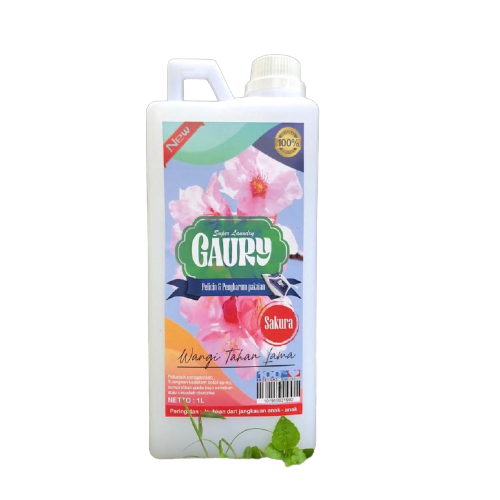 Sakura pewangi setrika pakaian laundry premium 1 liter free bubblewrap ...