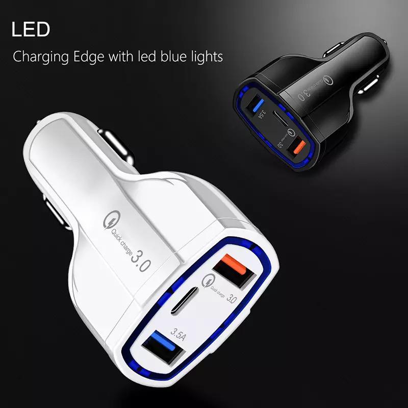 [RO ACC] NVN-SV3 CHARGER MOBIL PD FAST CHARGING CAR CHARGER QUALCOMM 3. ...