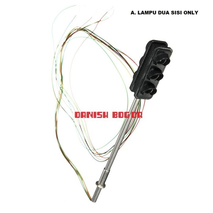 MODEL TRAFFIC LIGHT SIGNAL RAMBU LAMPU LALU LINTAS MAKET MINIATUR ...