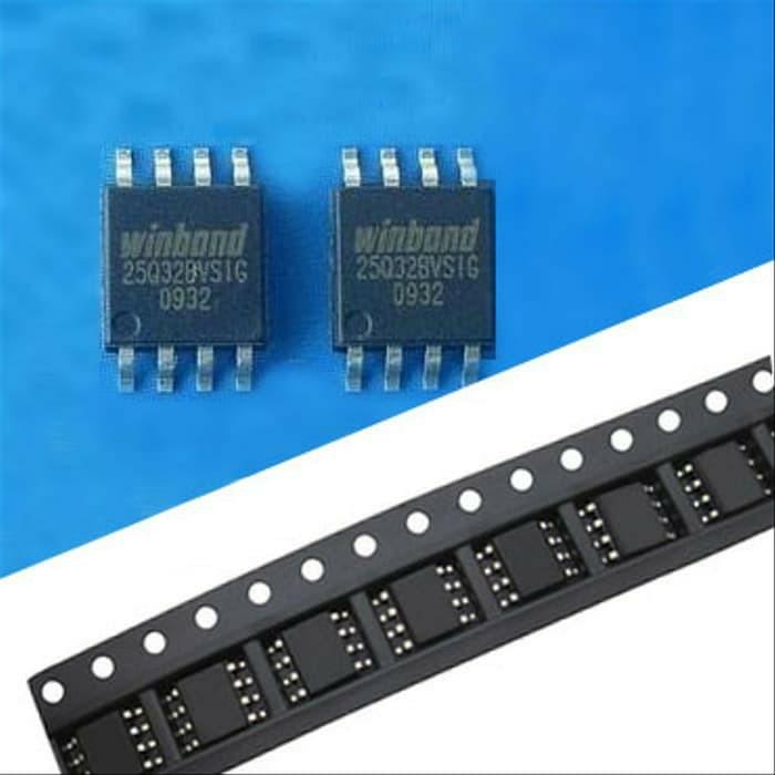 IC Eeprom Winbond W25Q32 SMD SOP8 SPI Flash Bios | Lazada Indonesia